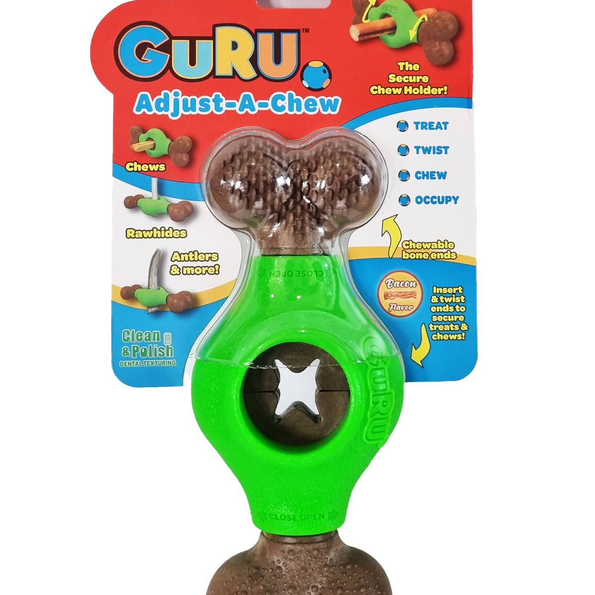 GURU Adjust-A-Chew Dog Toy- Ideal for tough chewers! – Charlie and Mia ...