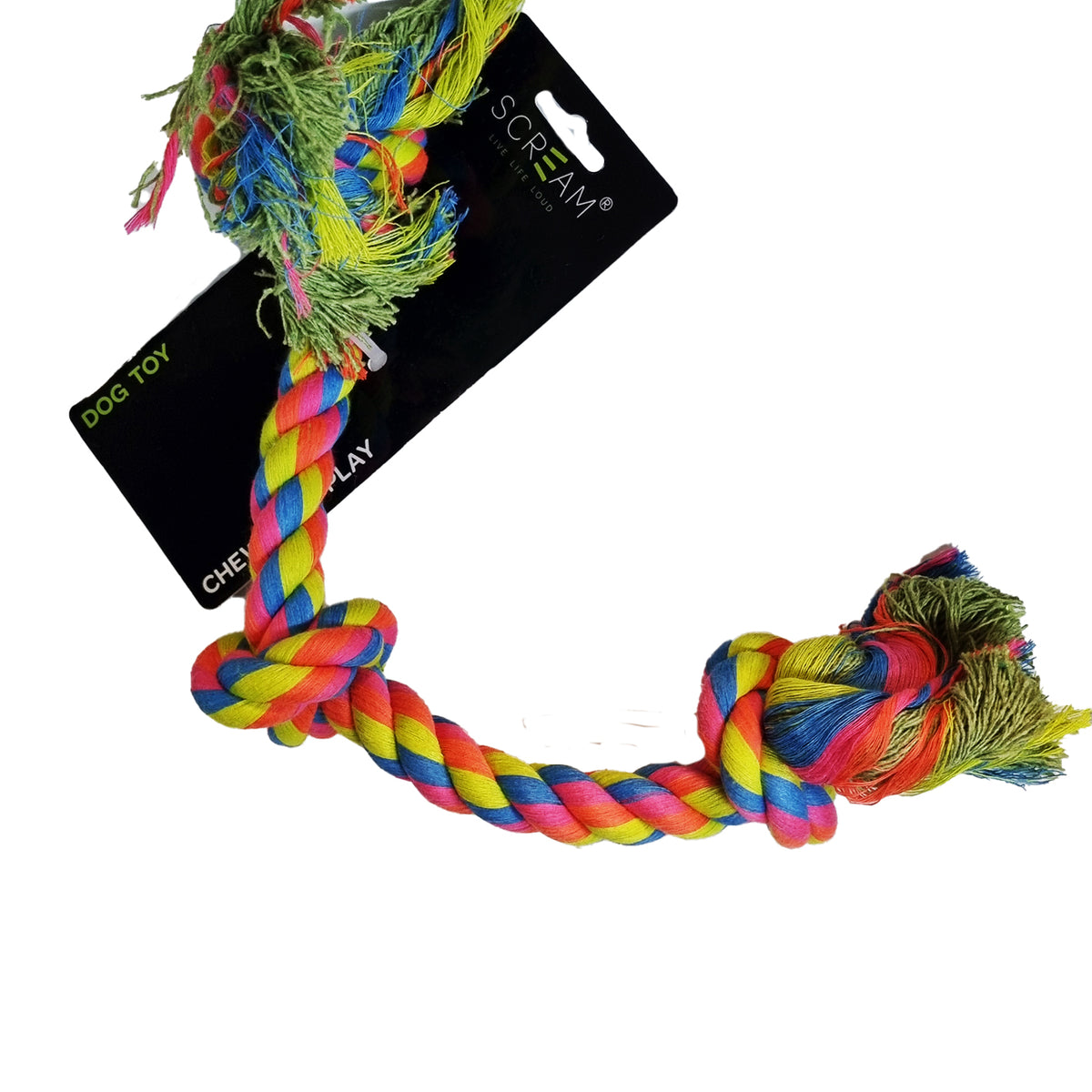 Scream Knot Rope Toy: A Howling Good Time for Your Pup! – Charlie and ...